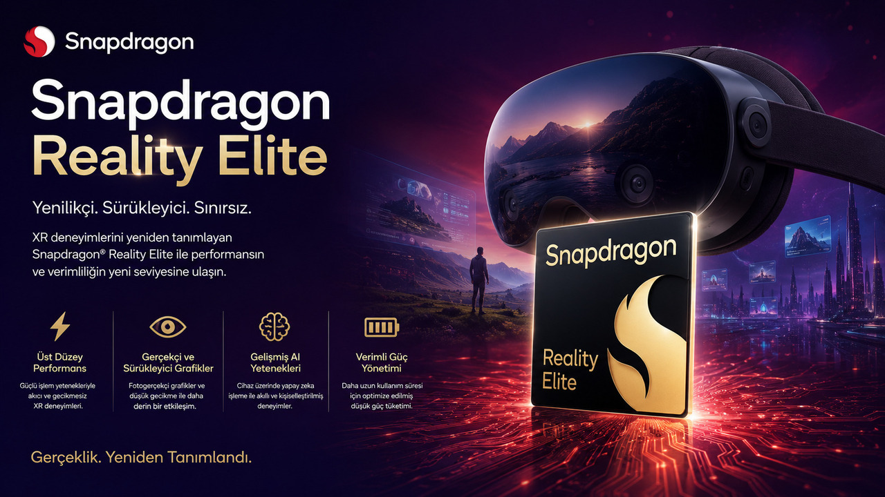 Snapdragon Reality Elite Tanıtıldı: Qualcomm Yeni XR Platformunu ...